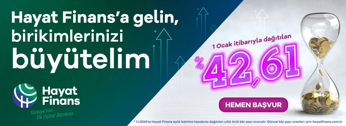 TeklifimGelsin’e Özel Hayat Finans Kâr Payı Oranları